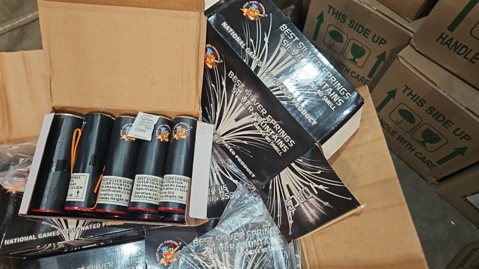 DRI seizes Chinese-origin firecrackers worth Rs 4.82 crore at Nhava Sheva port | Mumbai News ...