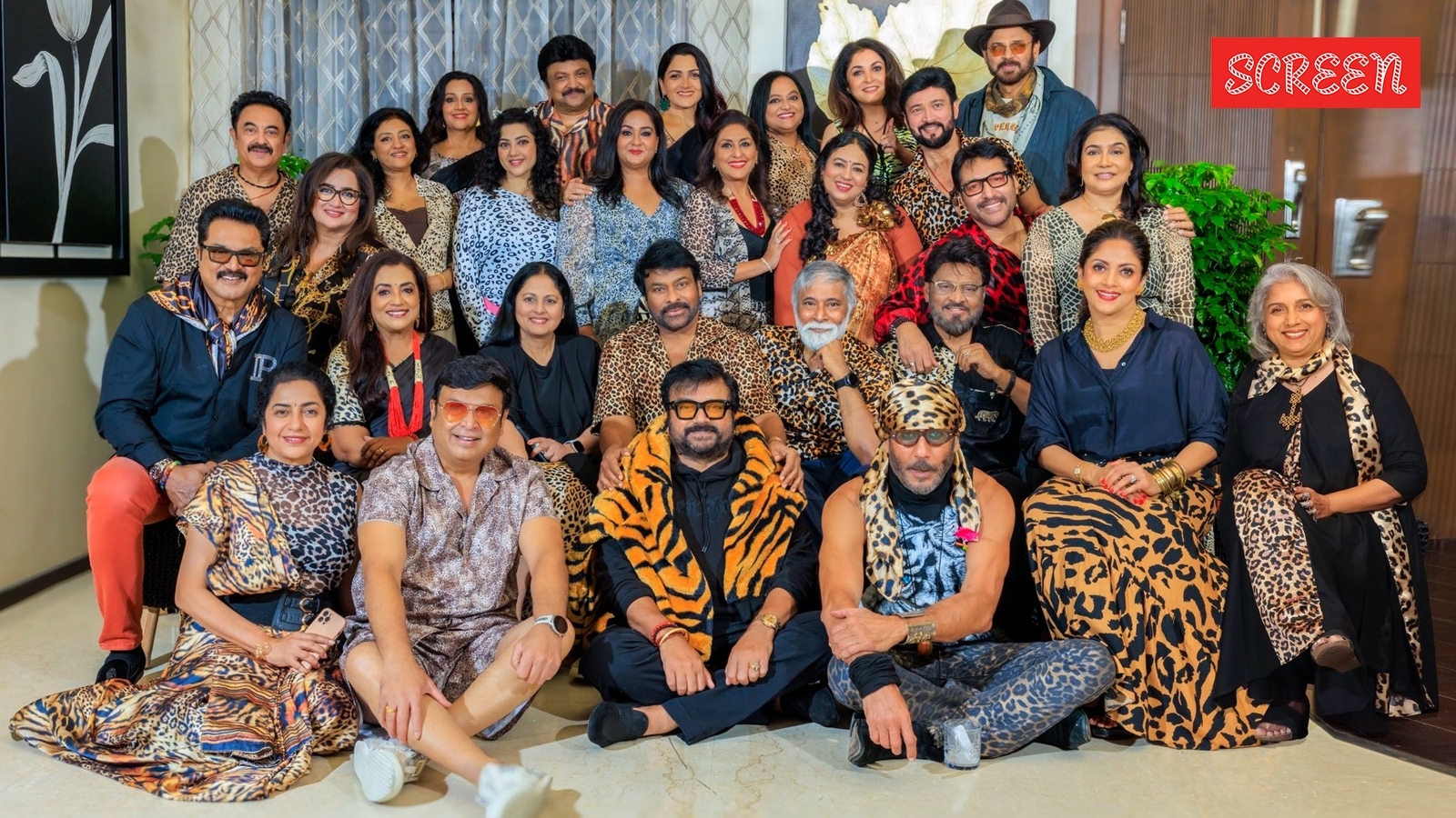 Chiranjeevi, Jackie Shroff, Venkatesh and Suhasini slip into tiger ...
