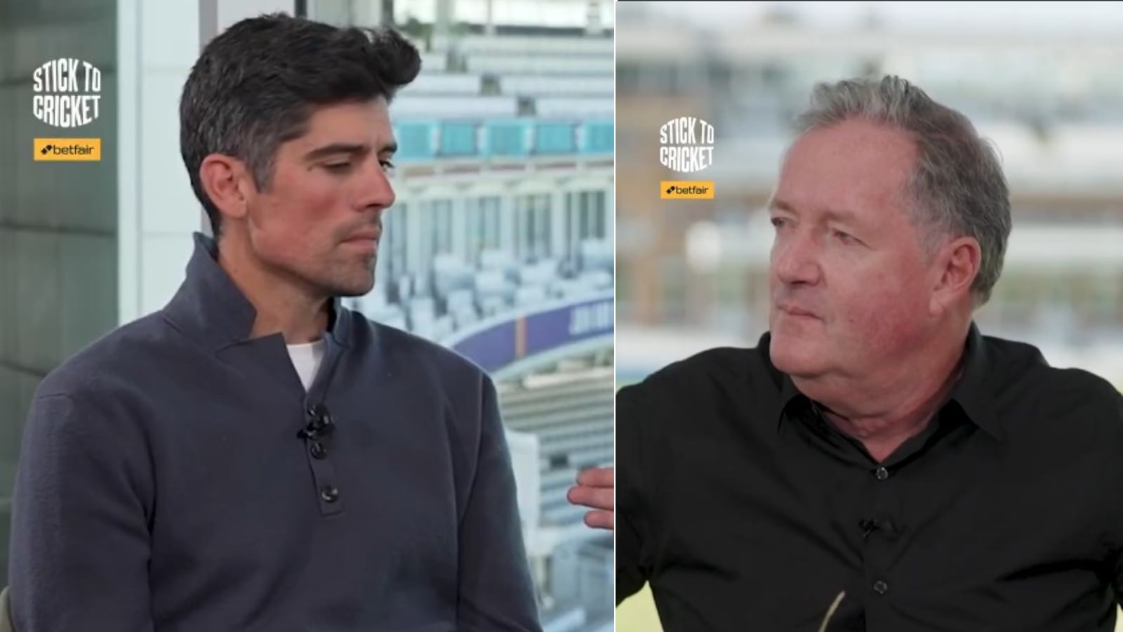 Piers Morgan apologizes to Alastair Cook for calling him a weasel over Kevin Pietersen saga in ...