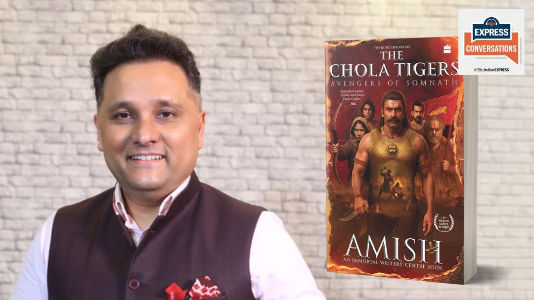 Amish Tripathi on The Chola Tigers: Blending Myth, History & Modern ...