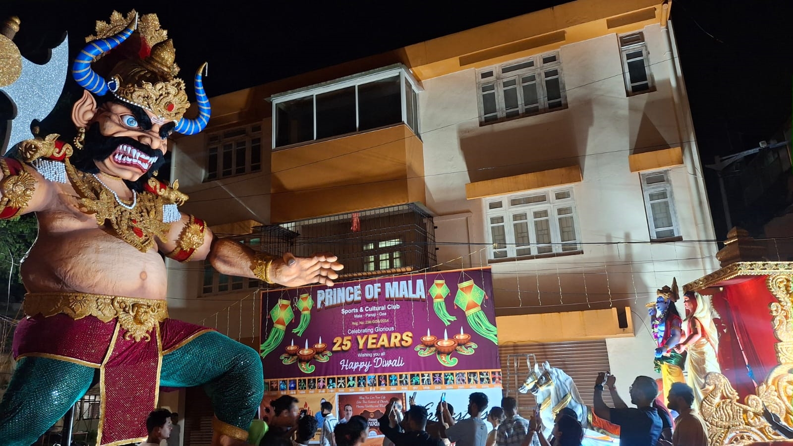 Goa’s unique Diwali tradition now sees massive crowds, DJs, drones and ...