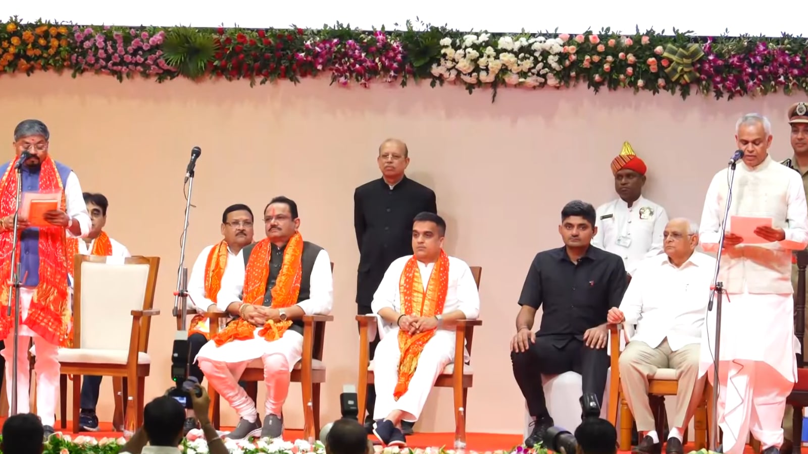 Gujarat Cabinet reshuffle: Harsh Sanghavi returns, Rivaba Jadeja opens ...