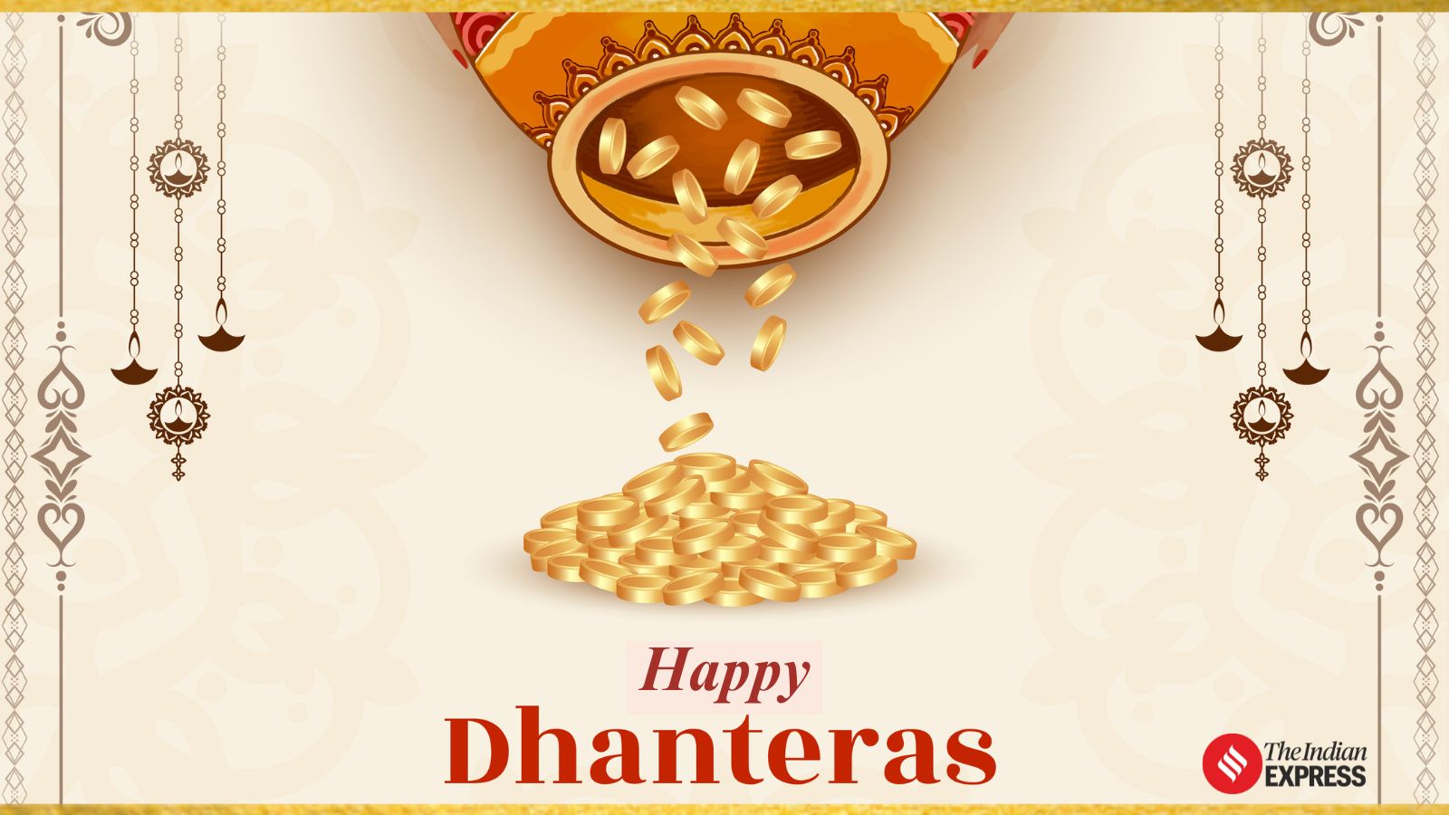 Happy Dhanteras Wishes 2025: Dhantrayodashi Wishes Images, Quotes ...