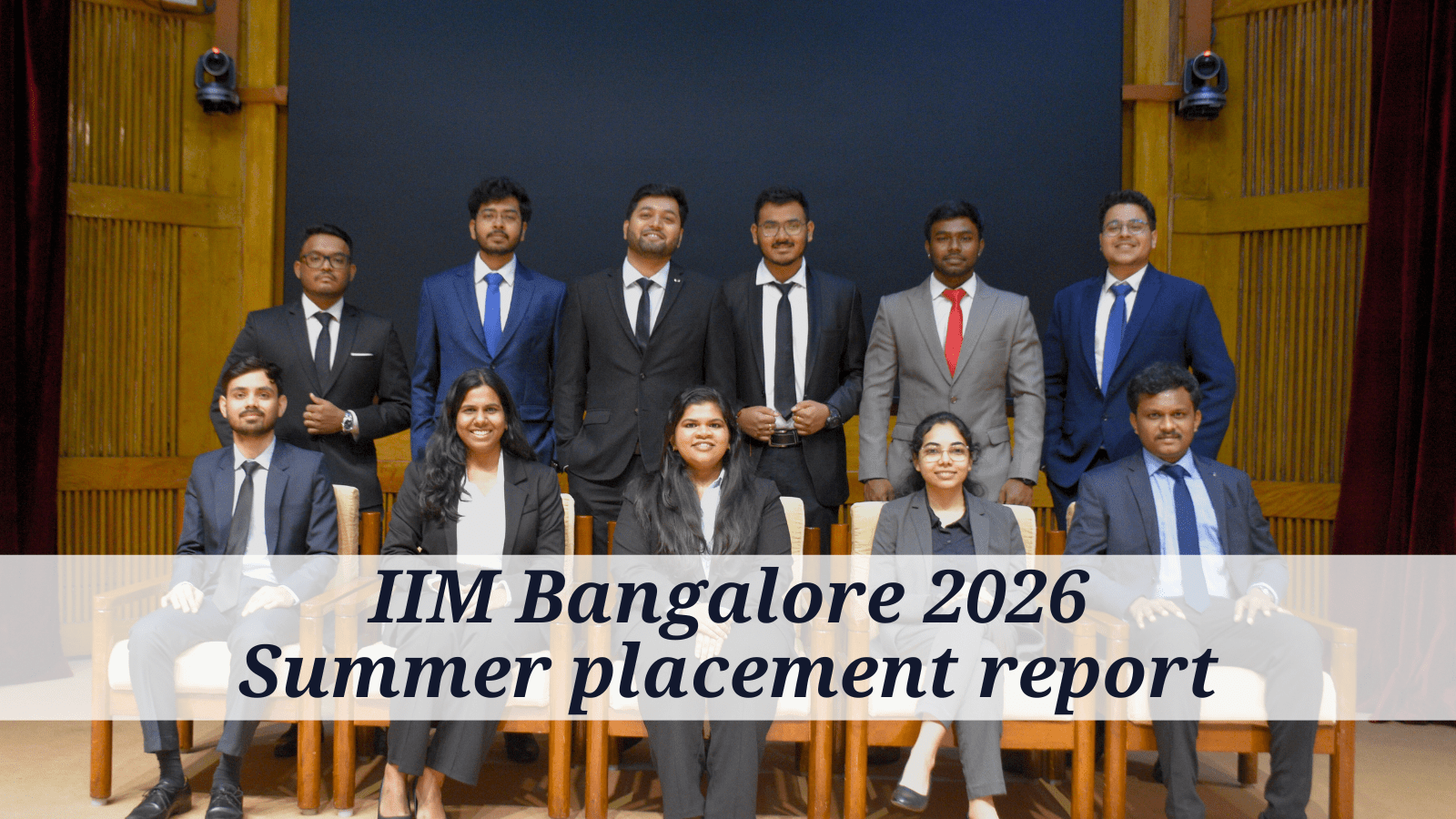 IIM Bangalore Summer 2026 Placements: 601 students placed; check top ...