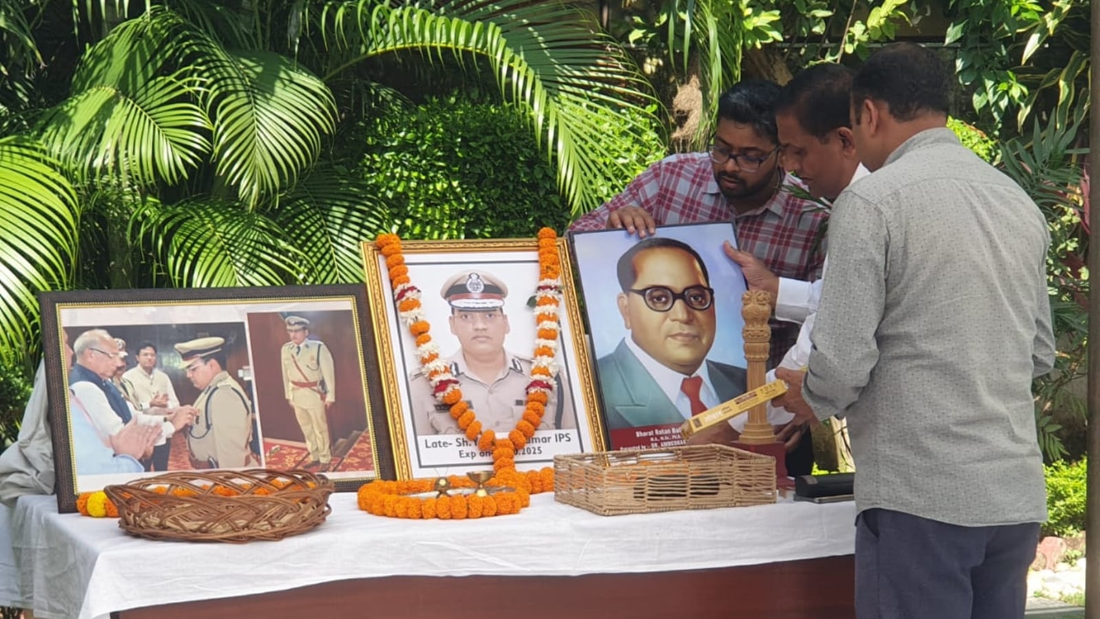 Haryana IPS officer suicide | ‘Followed Ambedkar path’: Kin, friends seek justice | India News ...