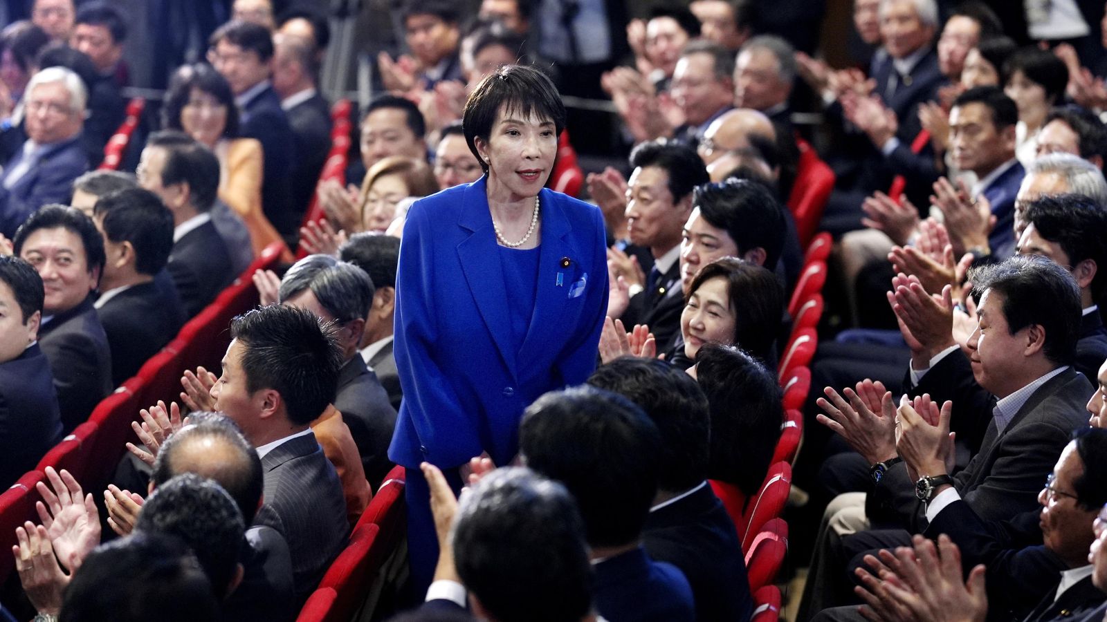 Japan elects Sanae Takaichi as ruling party leader, poised to become first female PM | World ...