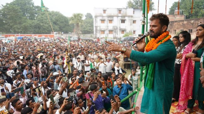 In an old Lalu bastion wrested by NDA, RJD hopes Bhojpuri star Khesari ...