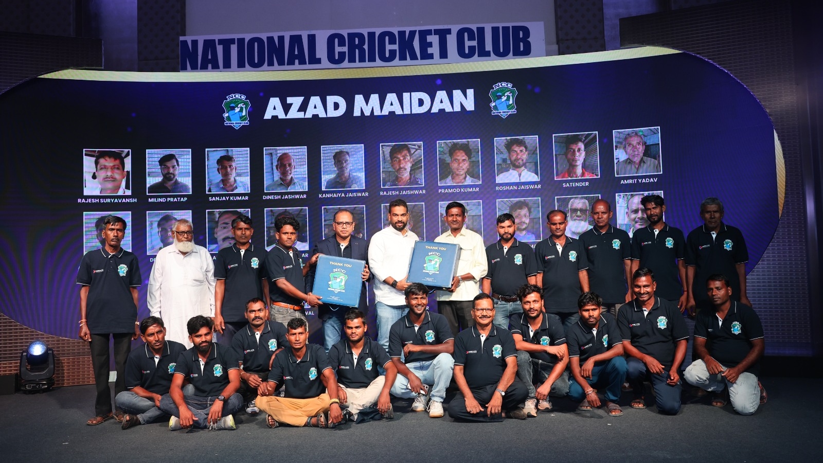 MCA-affiliated National Cricket Club felicitates 55 groundsmen of city ...