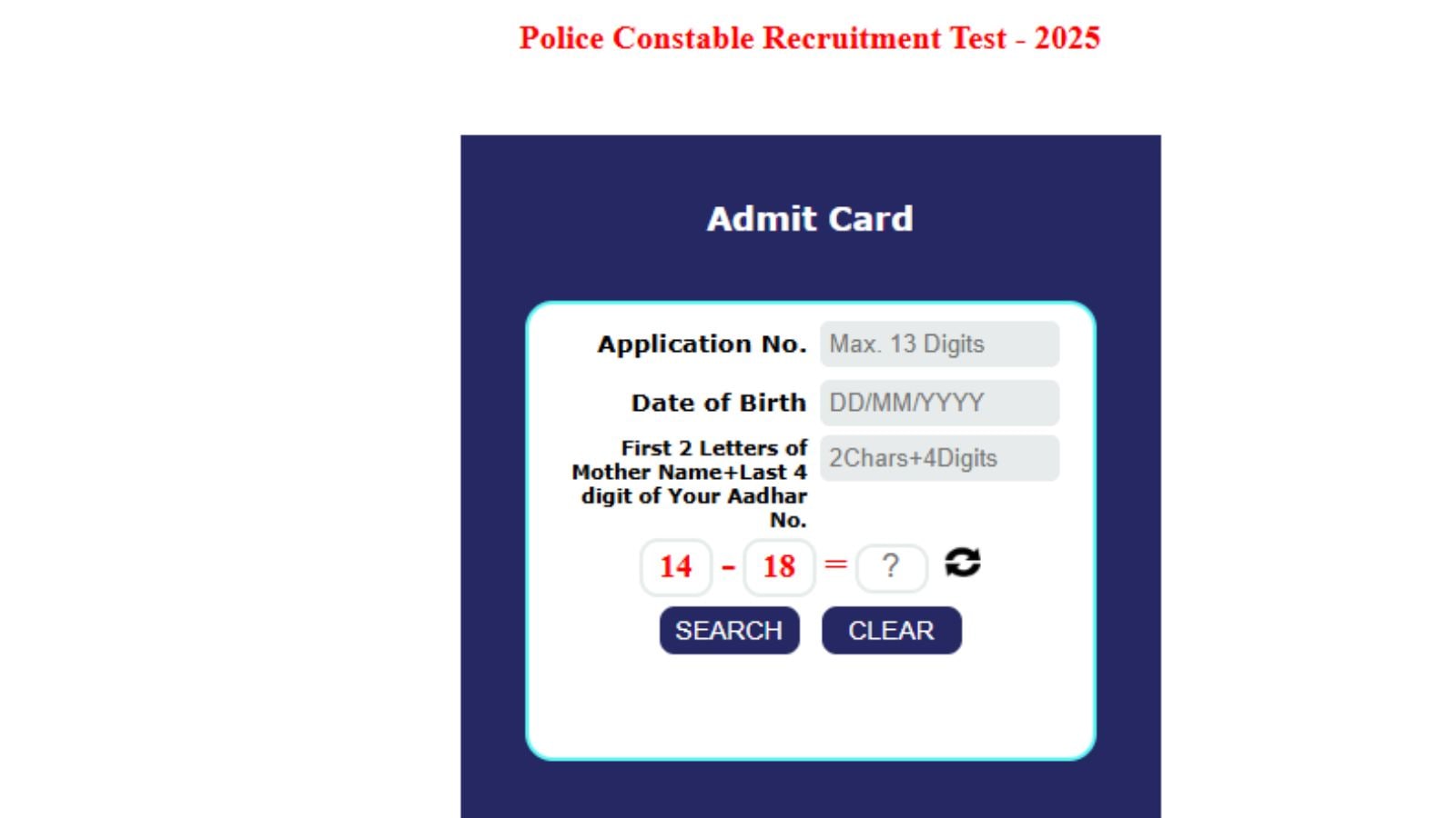 MP Police Constable Admit Card 2025 Released: Download MP Police ...