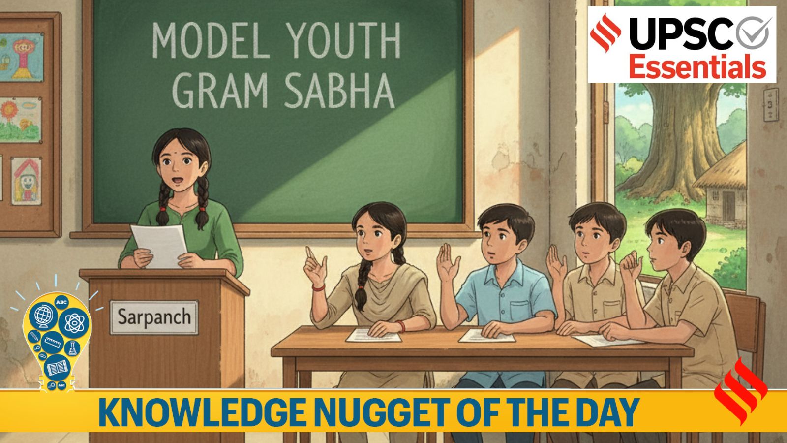 Knowledge Nugget: Model Youth Gram Sabha — why it matters for your UPSC ...