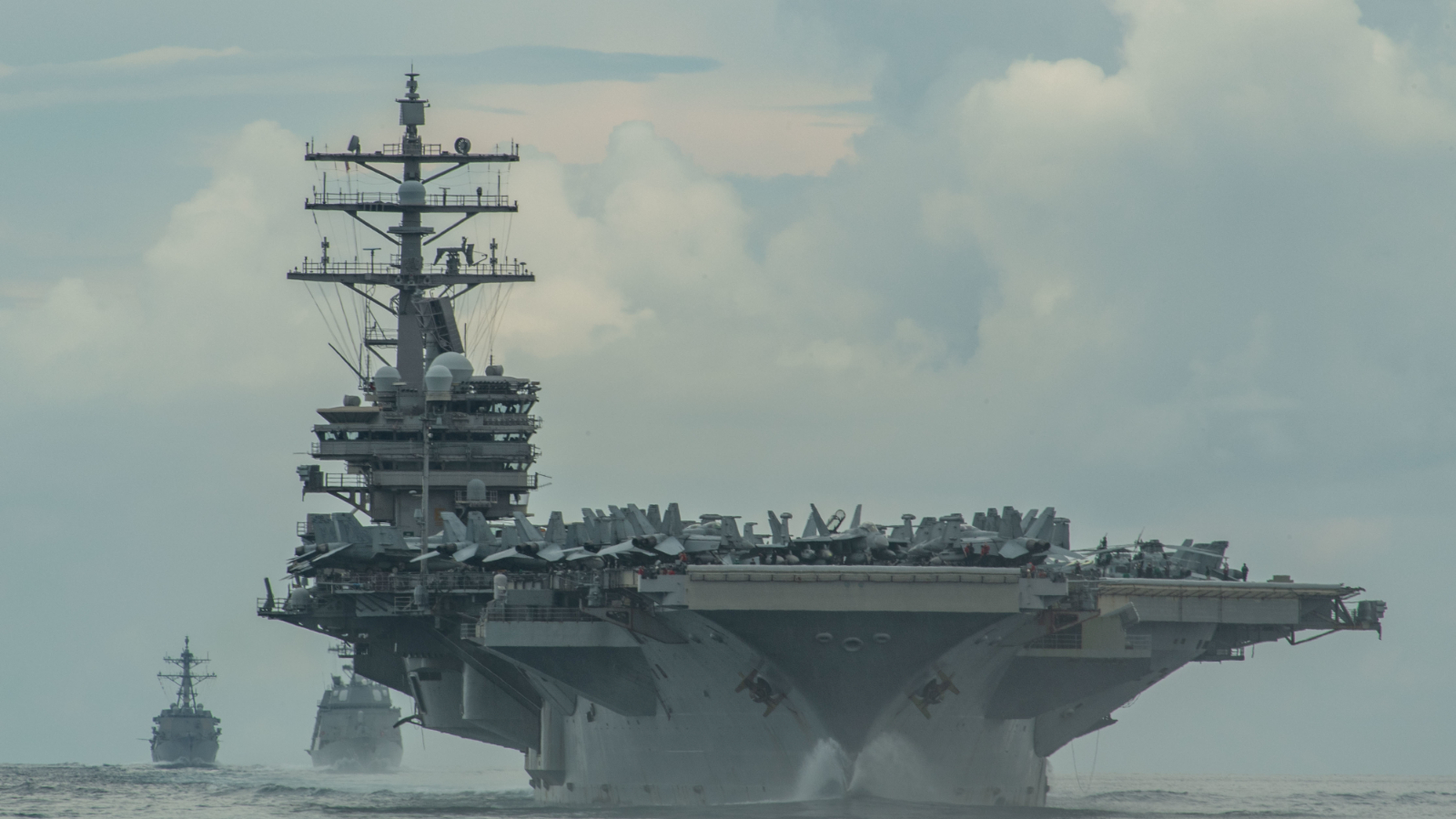 USS Nimitz aircraft carrier heading home after losing fighter jet ...