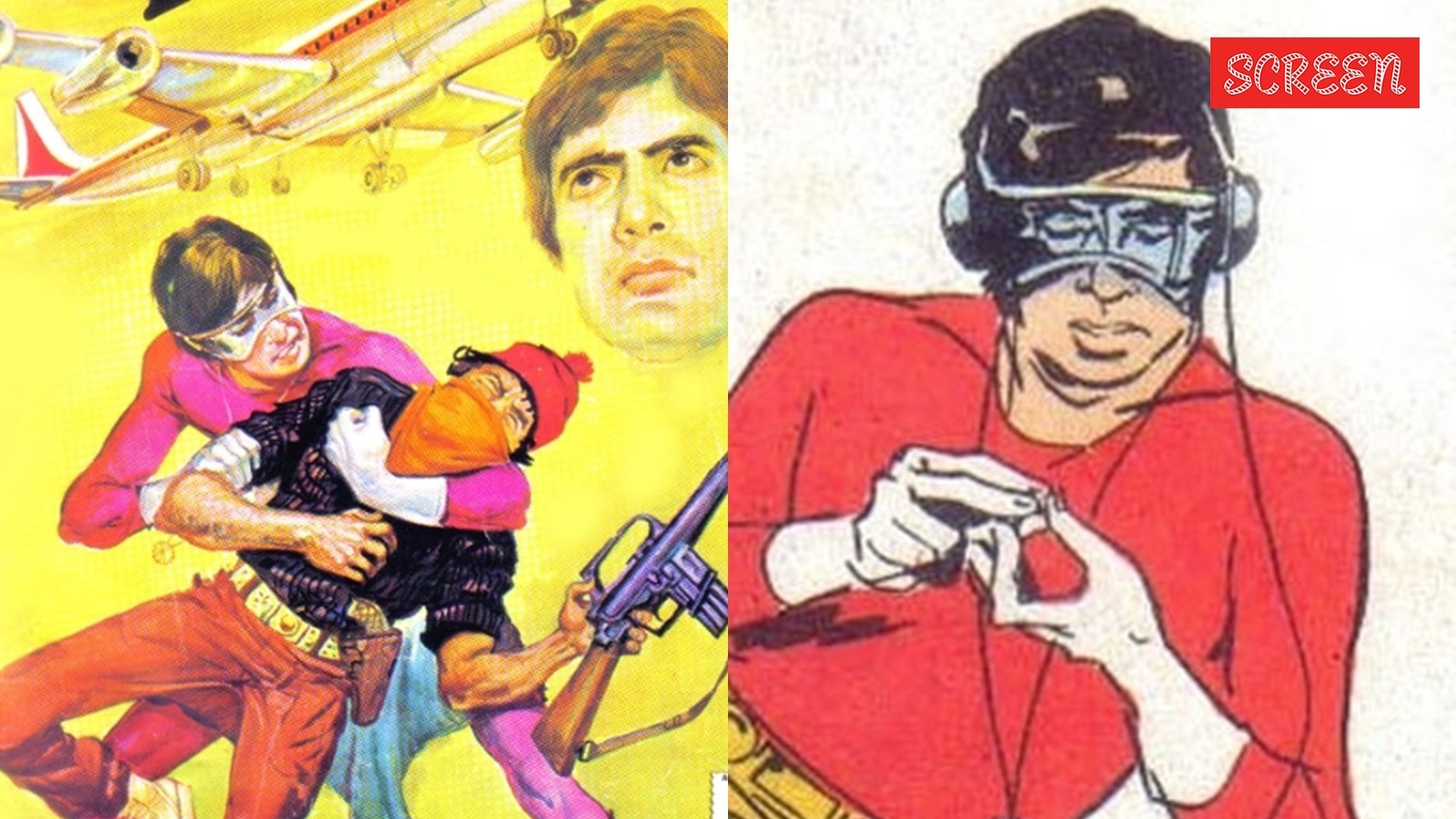 After near-death experience, Amitabh Bachchan was reborn as a Batman ...