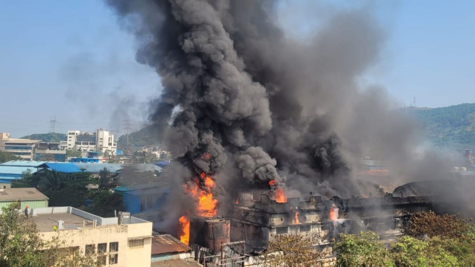 Fire breaks out at pharma company in Navi Mumbai’s Rabale MIDC | Mumbai ...
