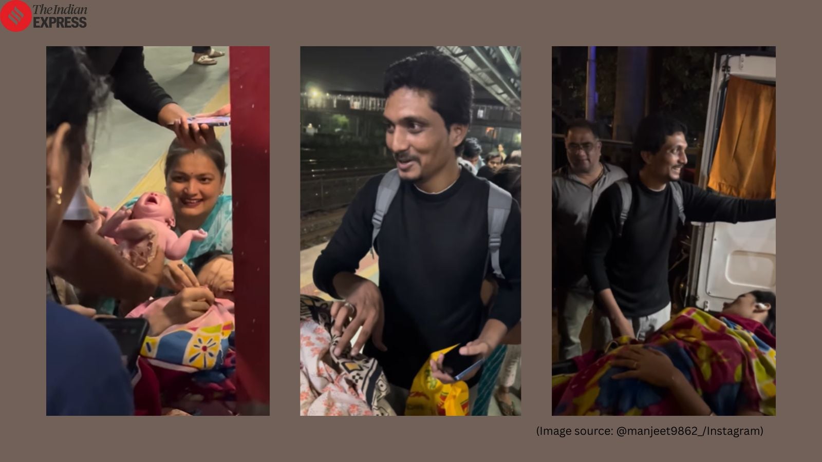 ‘All izz well’: Mumbai man helps woman deliver baby on railway platform ...