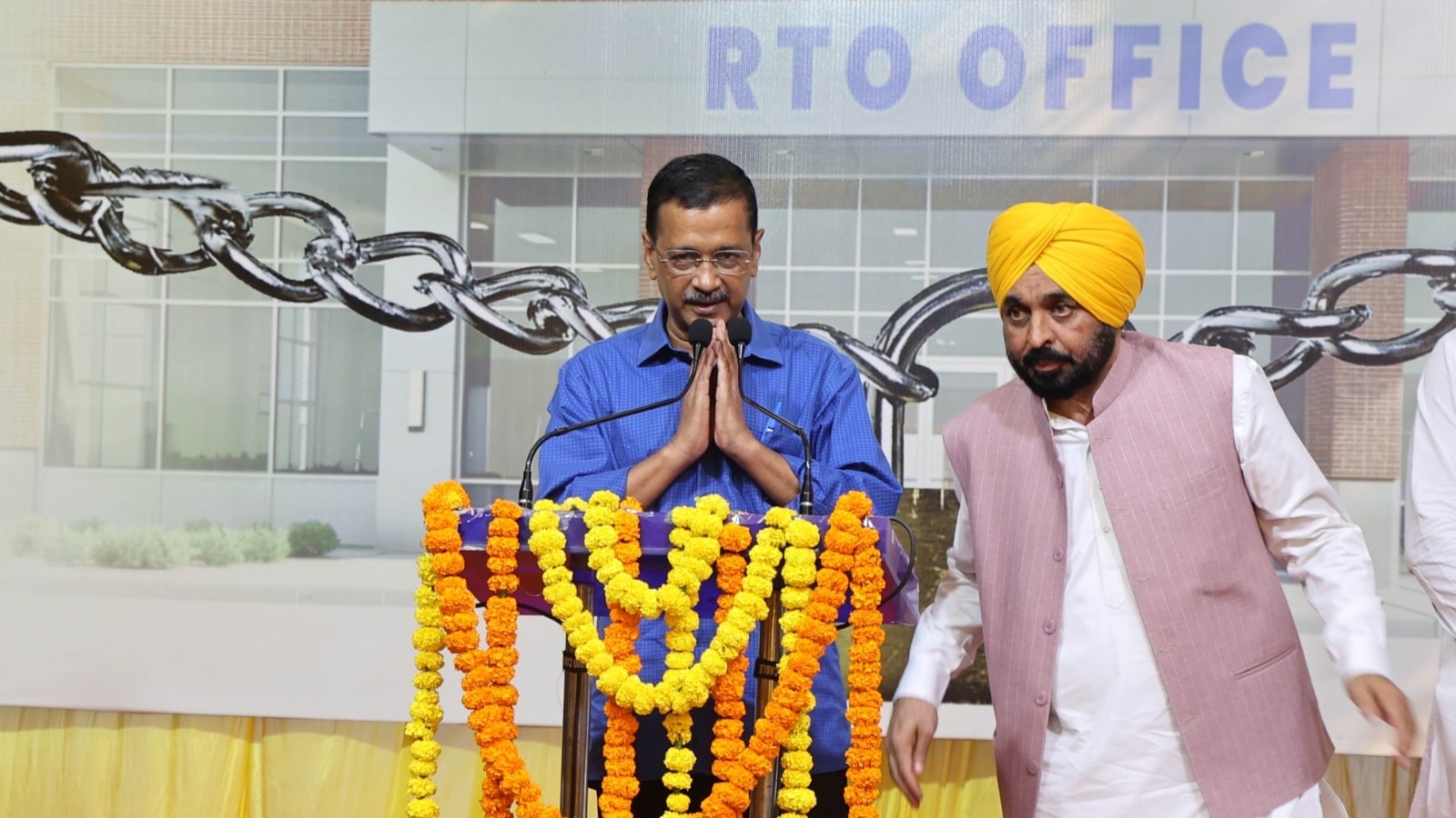 Punjab CM, Kejriwal launch ‘faceless’ transport services, lock RTA ...