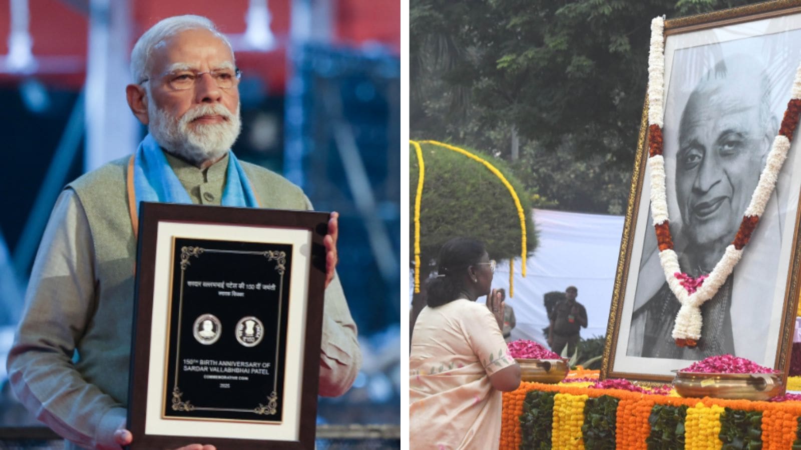 Sardar Vallabhbhai Patel’s 150th birth anniversary: PM Modi unveils ...