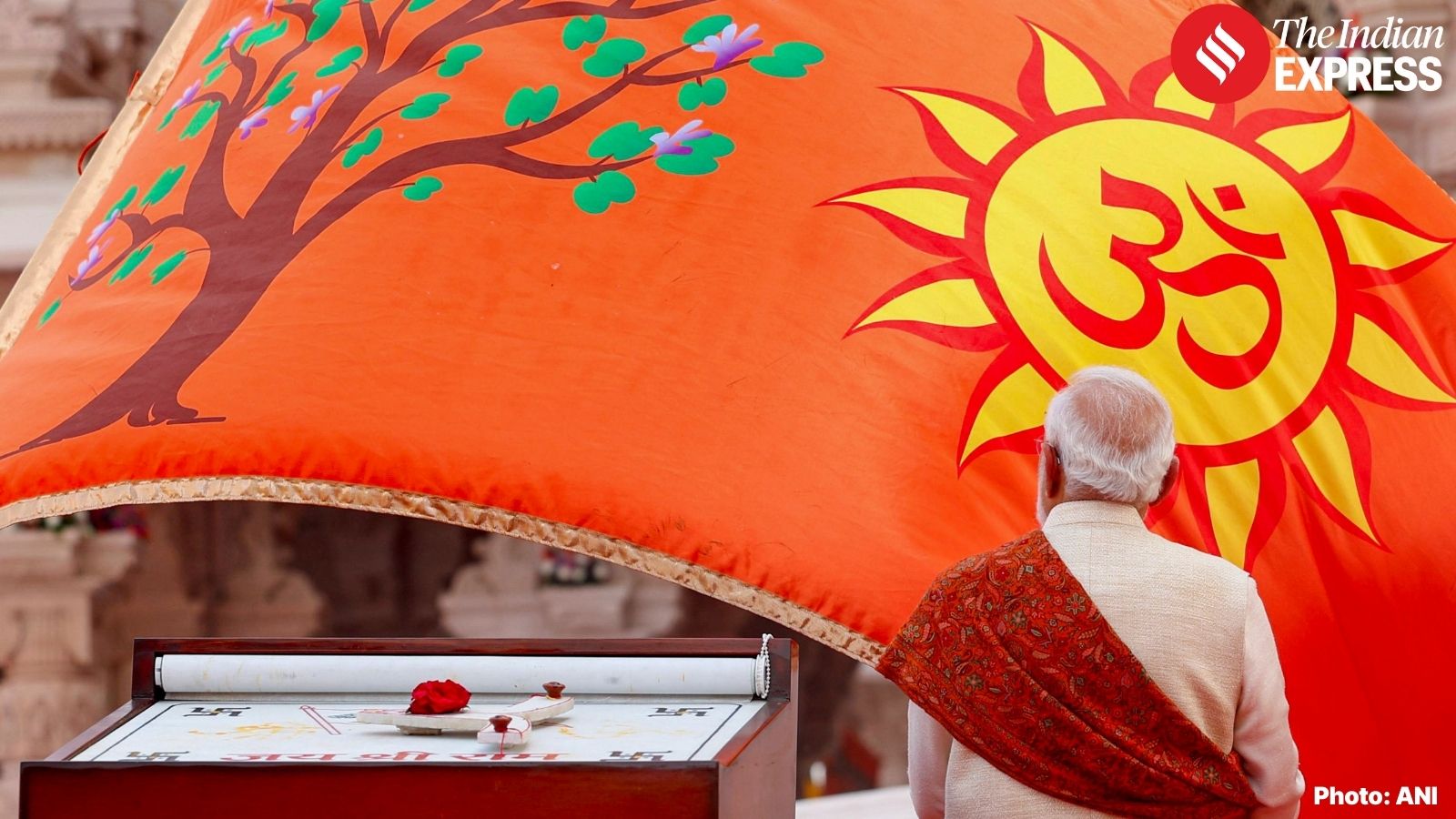 PM Modi hoists saffron flag at Ayodhya’s Ram Temple, marking its completion