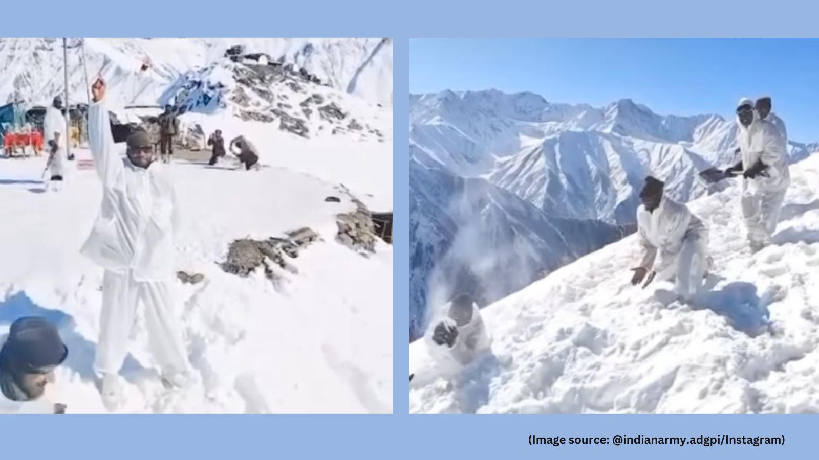 ‘They melt their bones’: Indian Army soldiers’ cricket match in snow ...