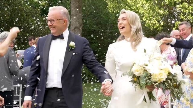 Anthony Albanese marries Jodie Haydon in Canberra, becomes first ...