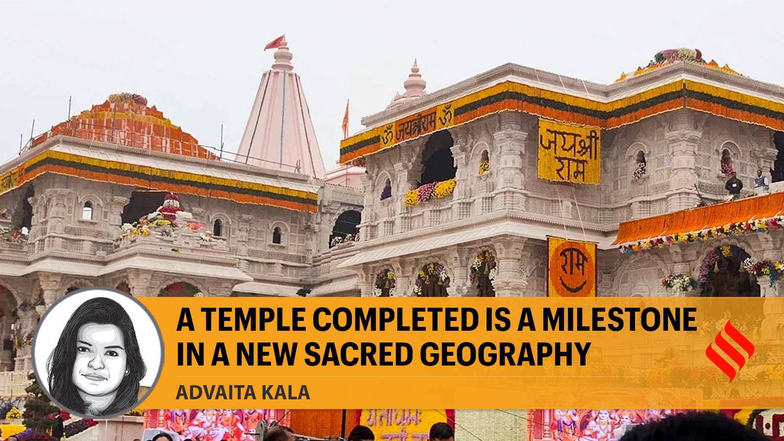 A temple completed is a milestone in a new sacred geography | The ...