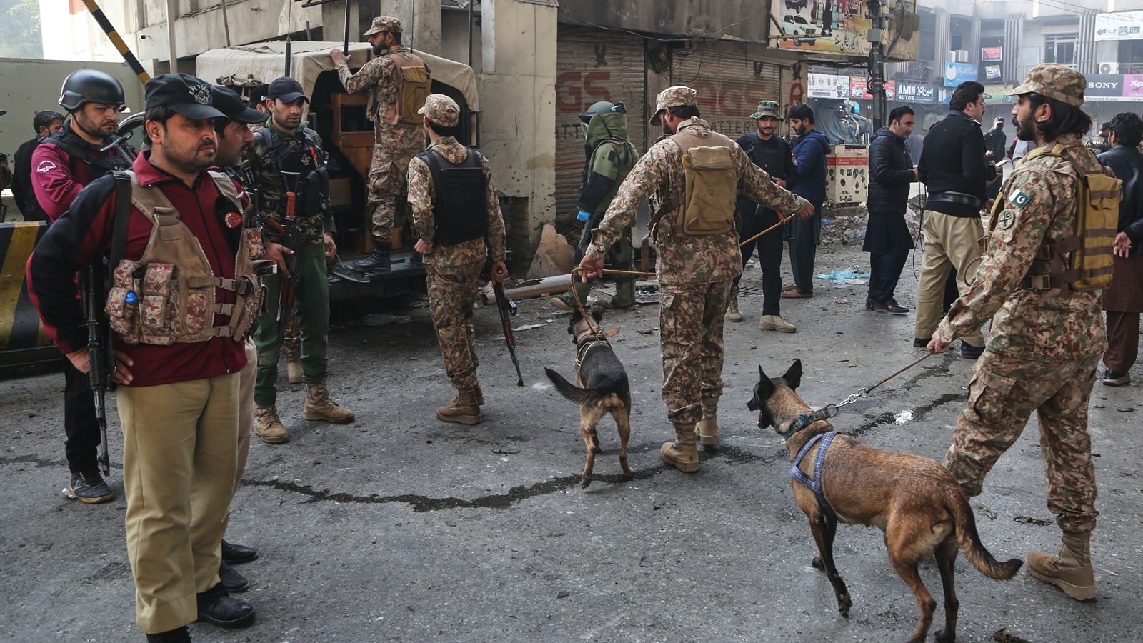 Militants kill 3 police officers in attack on checkpoint in northwest ...