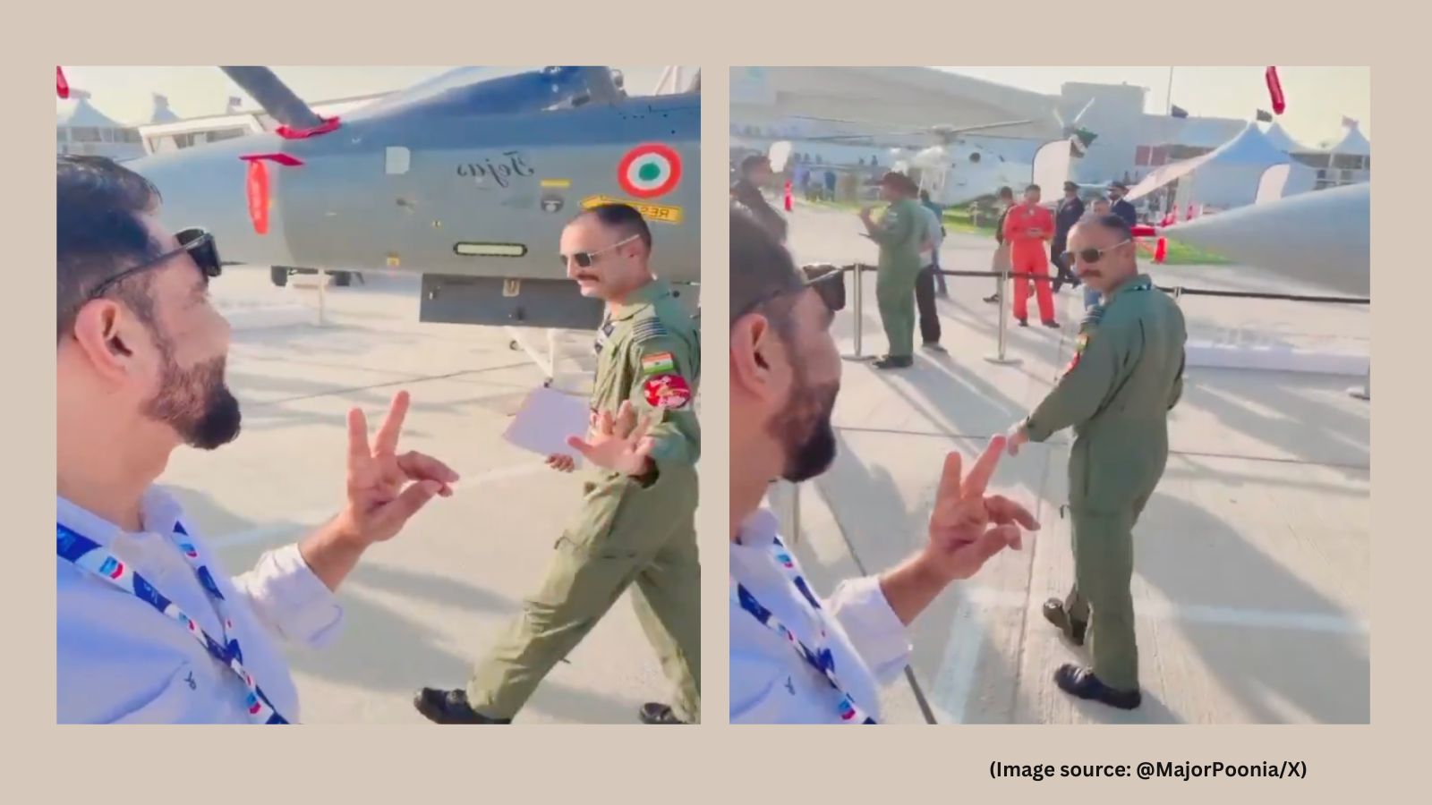 Video shows IAF Wing Commander Namansh Syal’s last moments before Tejas ...
