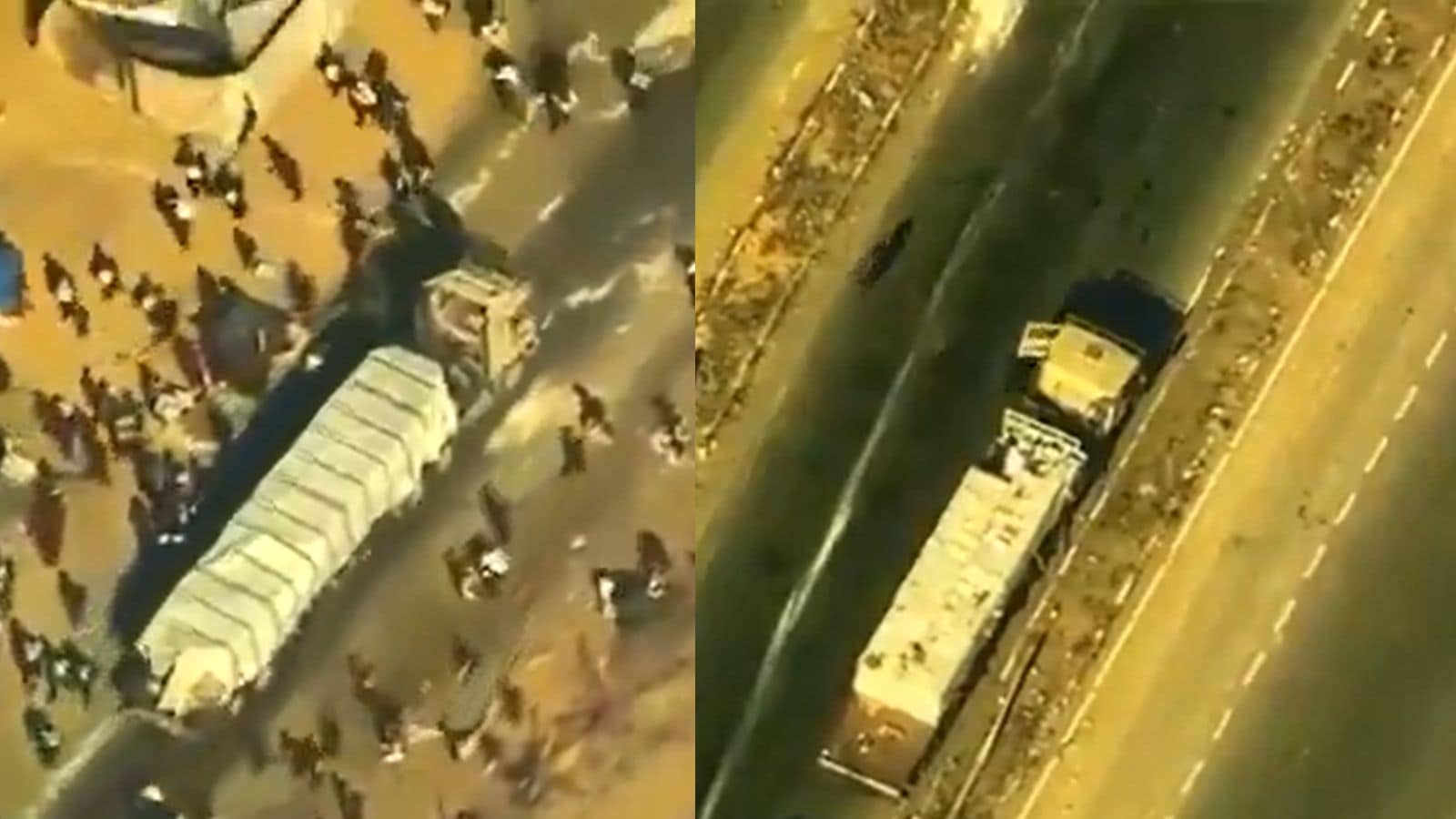 Video shows Hamas fighters allegedly looting aid truck in Gaza, says US ...