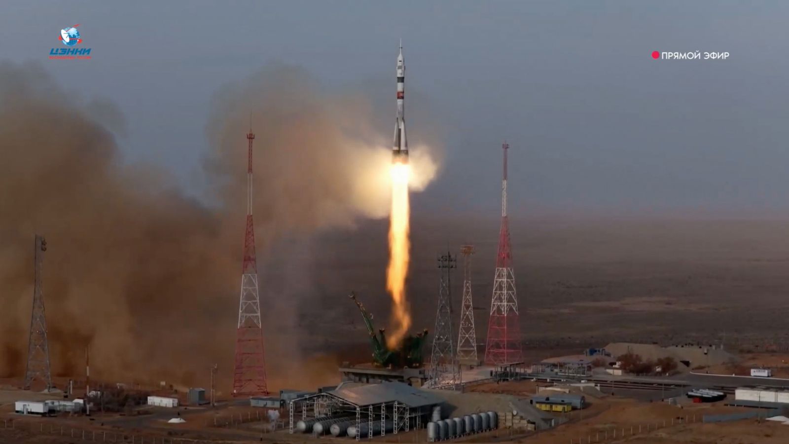 US-Russian crew of 3 blasts off to International Space Station in ...