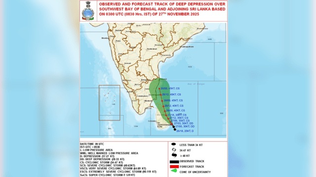 Cyclone Ditwah headed towards Tamil Nadu, coastal Andhra, Puducherry ...