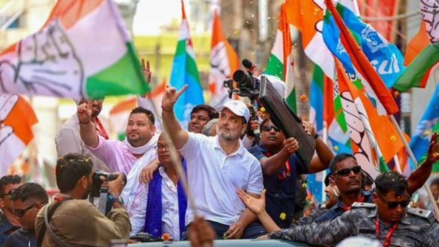 Rahul Gandhi calls Bihar verdict ‘truly surprising’, promises a review