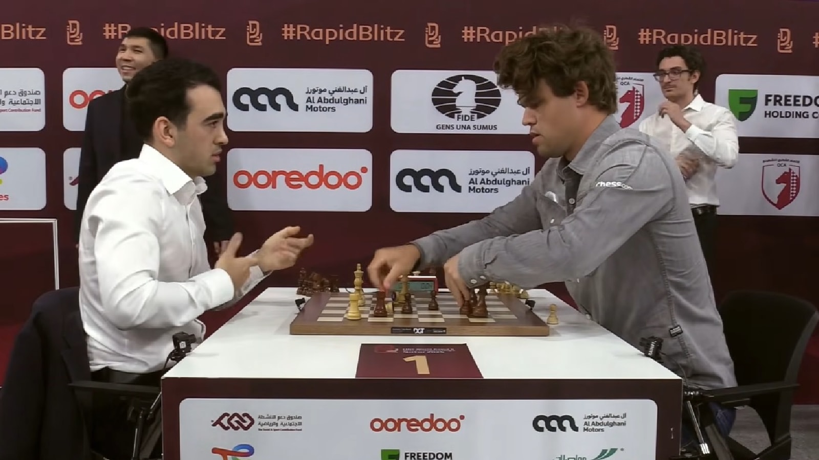 Magnus Carlsen loses on forfeit after another incident with pieces at ...
