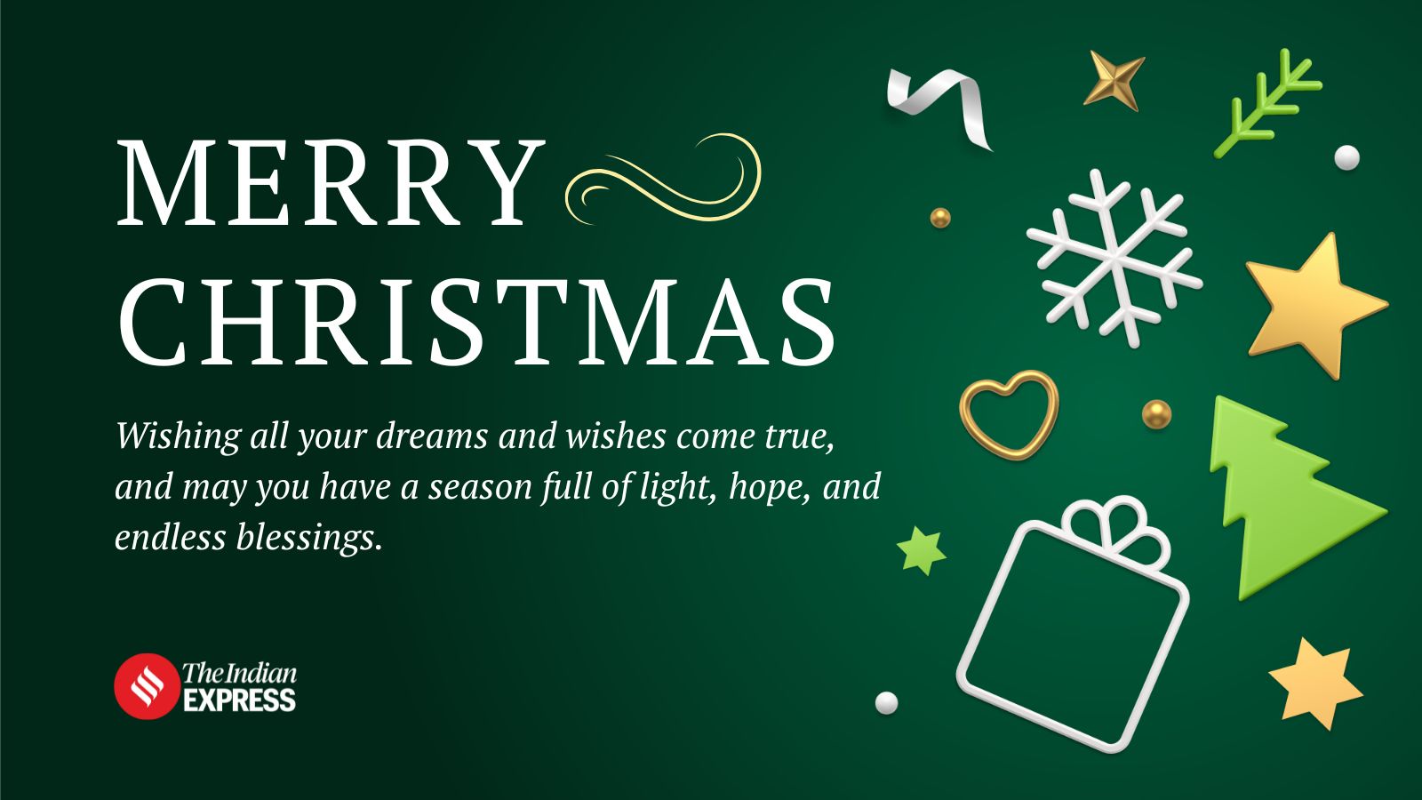 Merry Christmas 2025 Wishes Images: Happy Christmas Day Wishes, Quotes ...