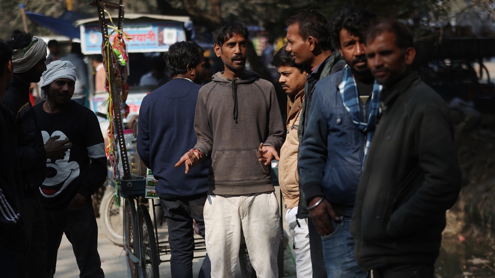 Amid pollution curbs, workers gather at Labour chowk, only to return ...