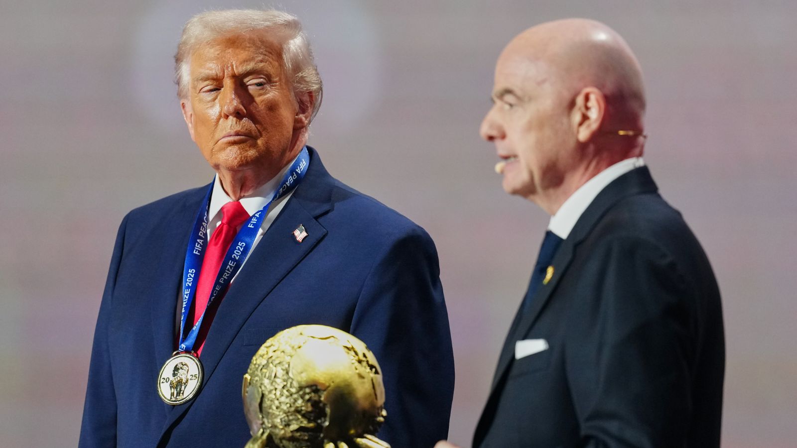 US President, Donald Trump wins FIFA's new peace prize