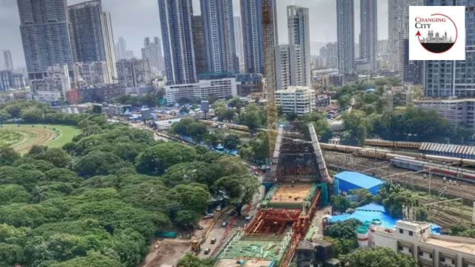 Changing City: With 45% work complete, cable-stayed Mahalaxmi Bridge in ...