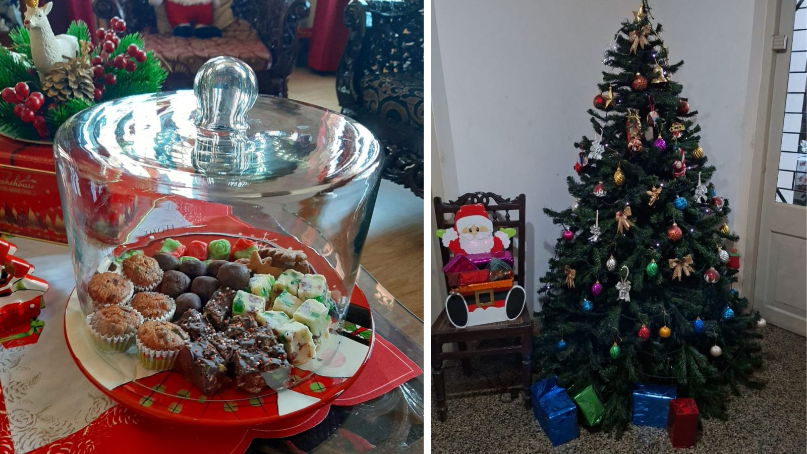 It’s Christmas inside and outside as homes turn into a warm splash of ...