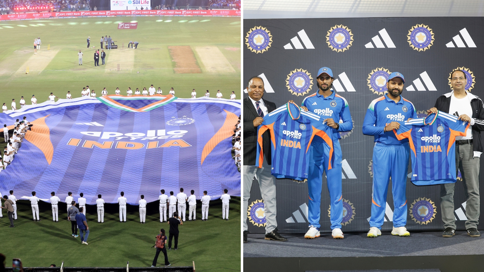 India’s T20 World Cup 2026 jersey: Rohit Sharma unveils Men in Blue’s ...