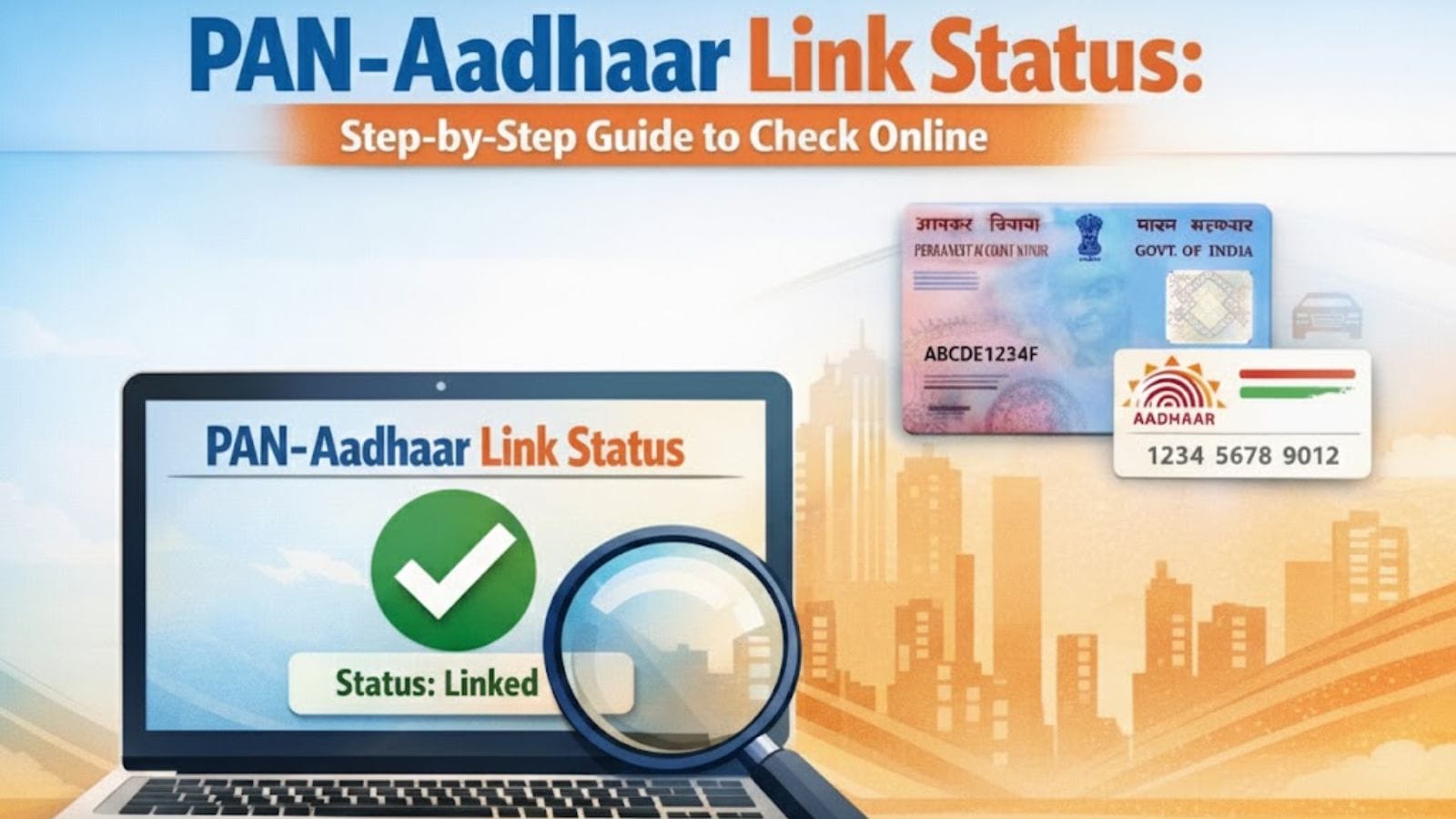 How to Check PAN-Aadhaar Link Status Online: Complete Step by Step Guide Before December 31 ...