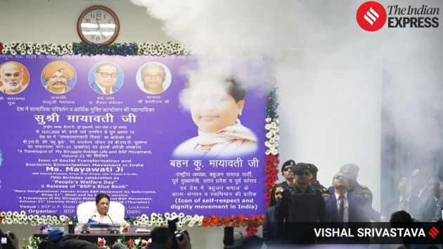 Short circuit disrupts Mayawati’s 70th birthday PC at BSP HQ, Lucknow