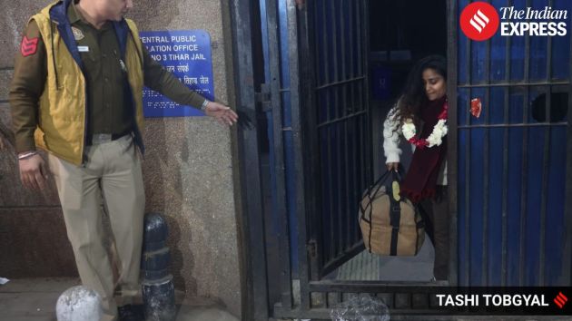 Gulfisha Fatima released from Tihar Jail after bail in Delhi riots case