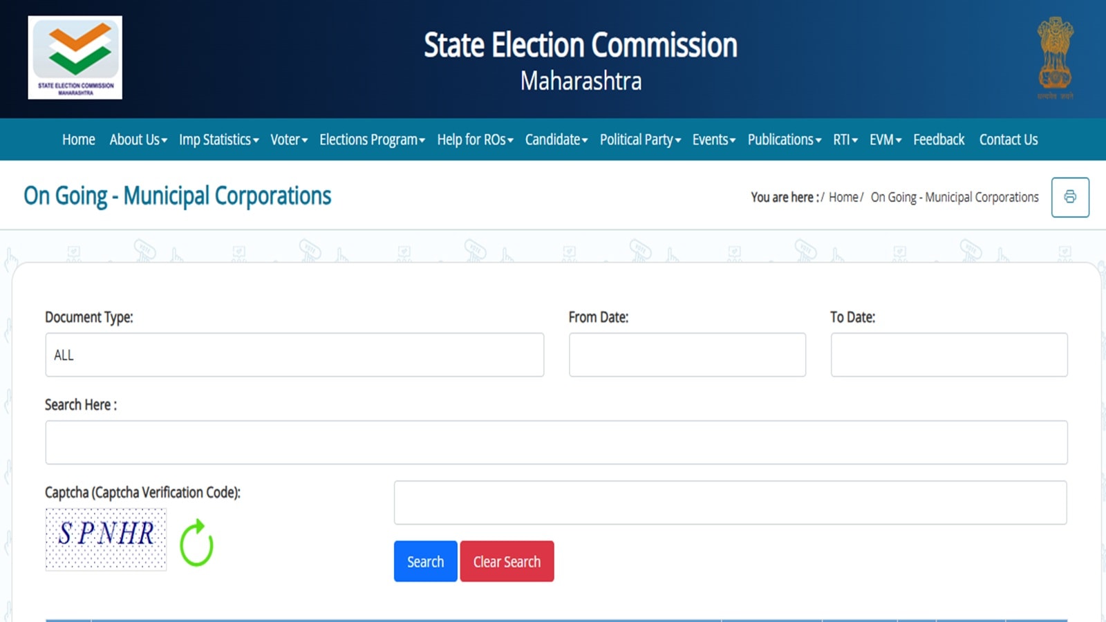 Mahasec.maharashtra.gov.in, Mumbai BMC State Election Commission ...