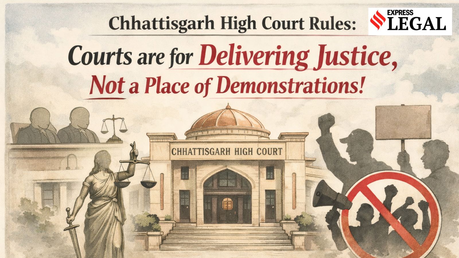 ‘Courts not for protests’: Chhattisgarh High Court denies bail to ‘mob ...