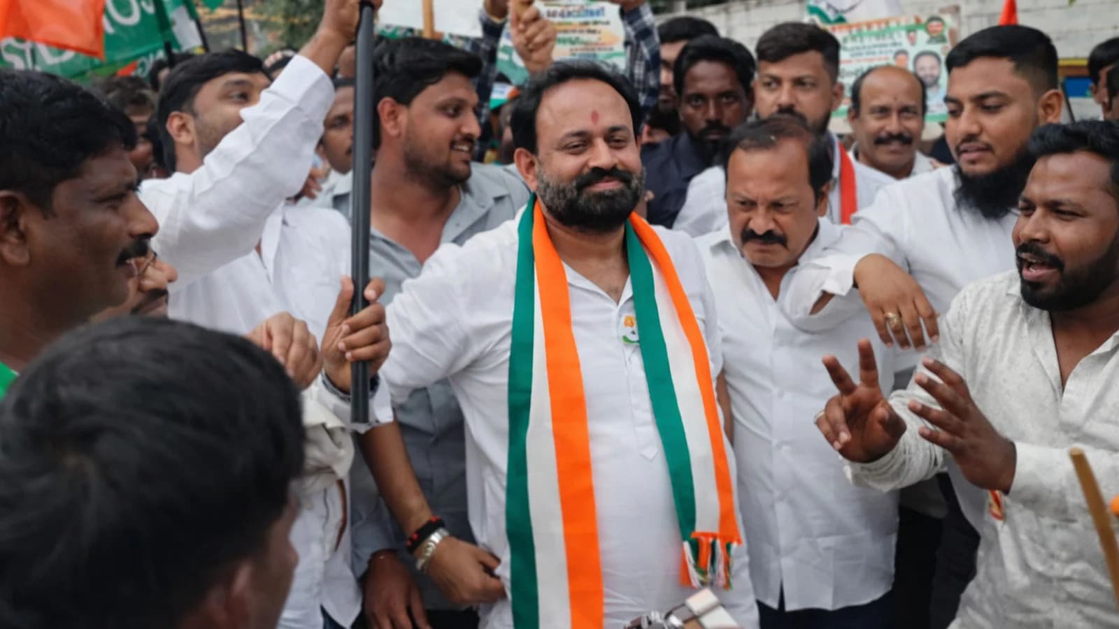 On the run after abusing municipal commissioner, Karnataka Congress ...