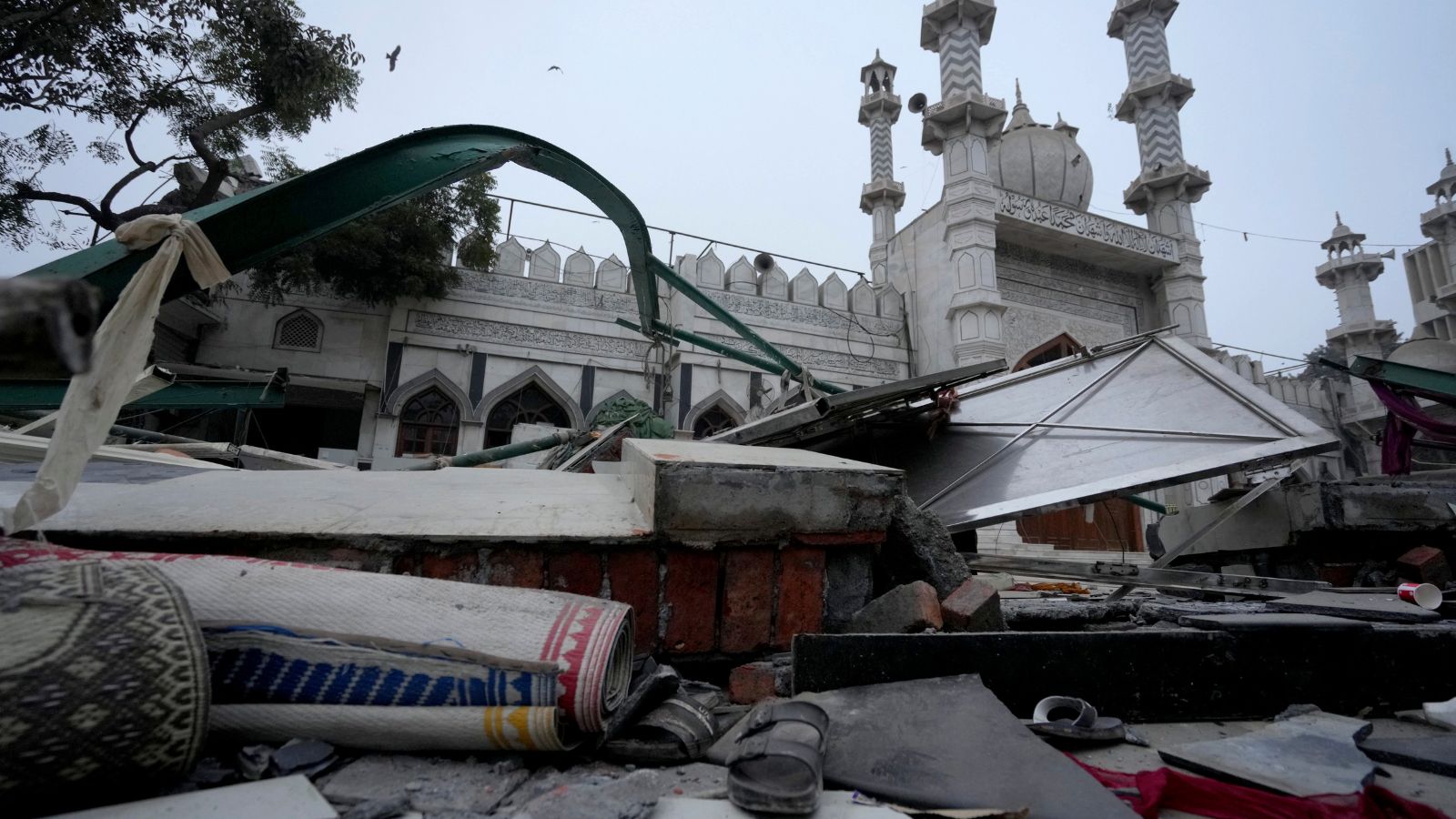 Demolition drive near Faiz Elahi mosque turns violent amid stone ...