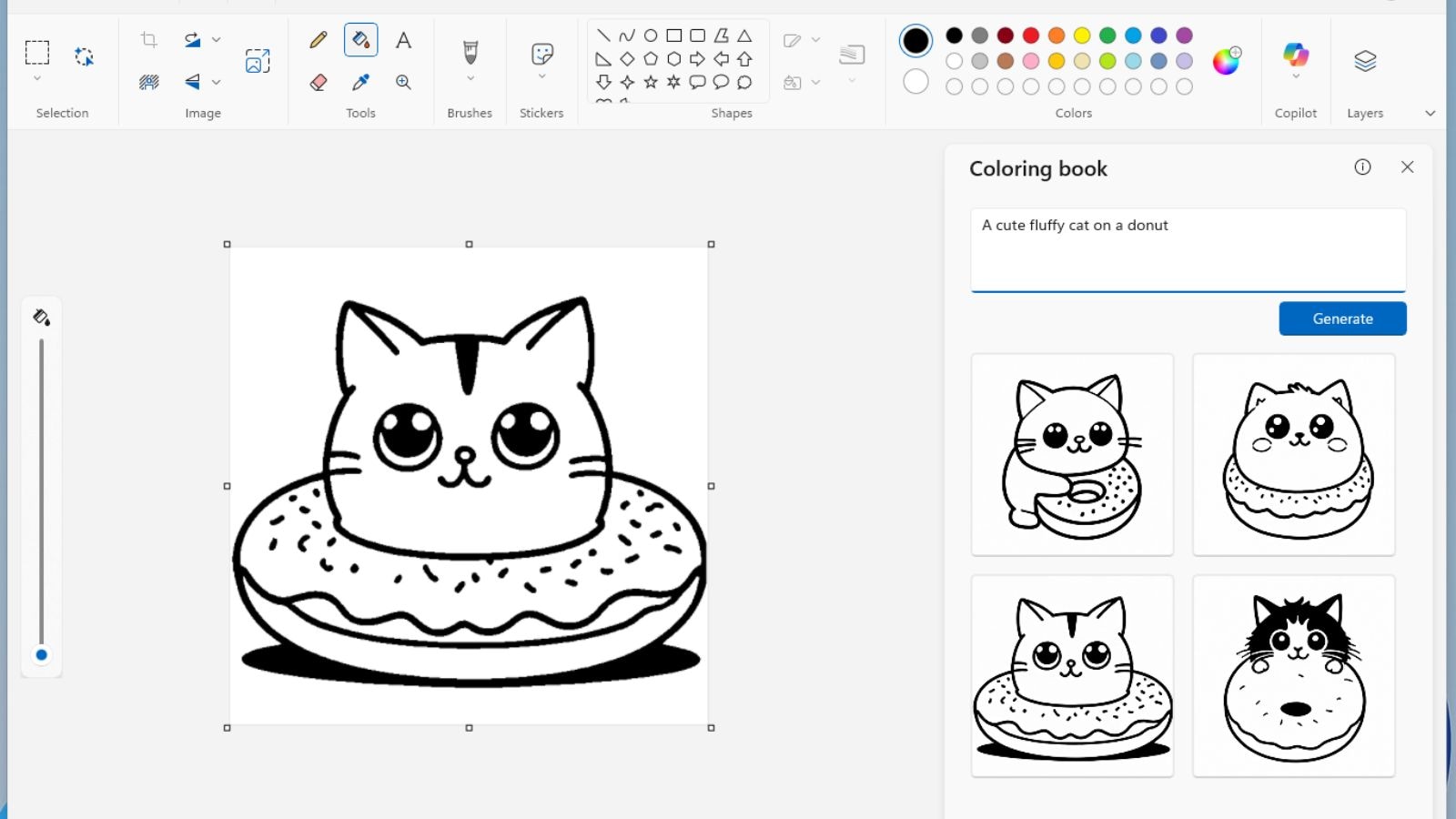 Microsoft Paint now lets users generate colouring pages with simple ...