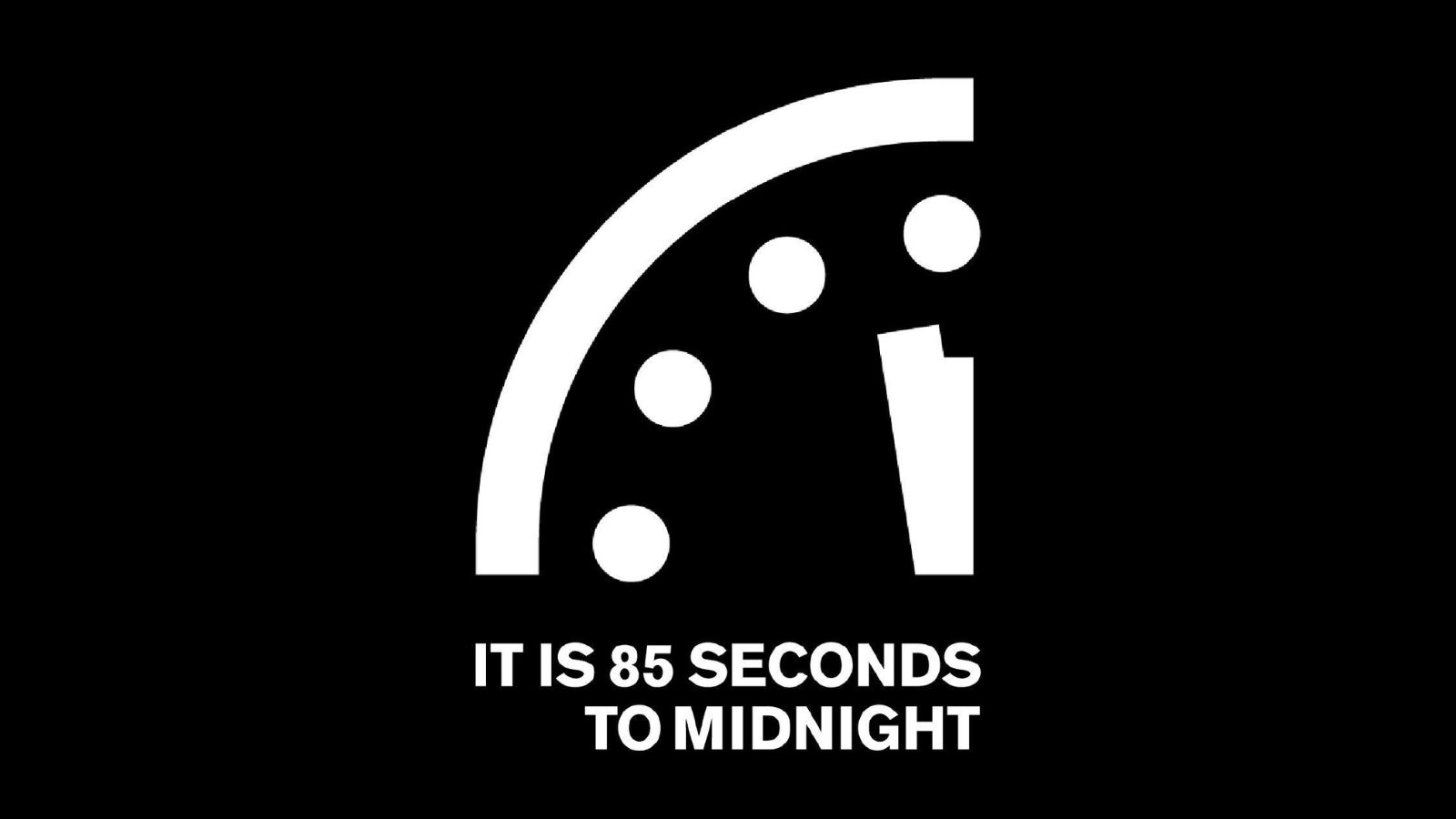 What is the Doomsday Clock and why does it now stand just 85 seconds ...
