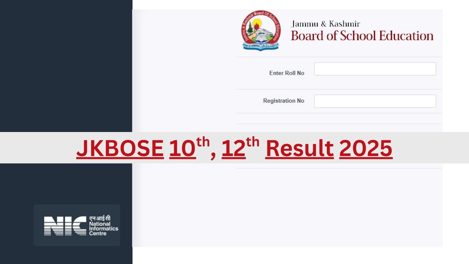 jkbose.nic.in, jkresults.nic.in, JKBOSE Class 10th, 12th Result 2025 ...