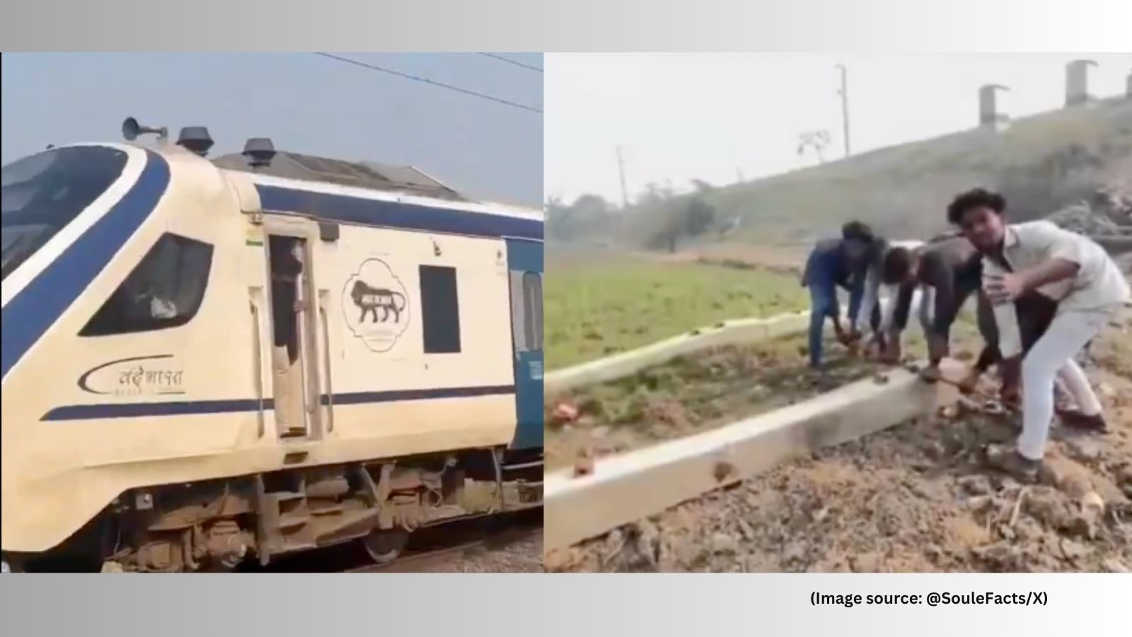 ‘Let them rot in jail without bail’: Men halt Vande Bharat train by ...