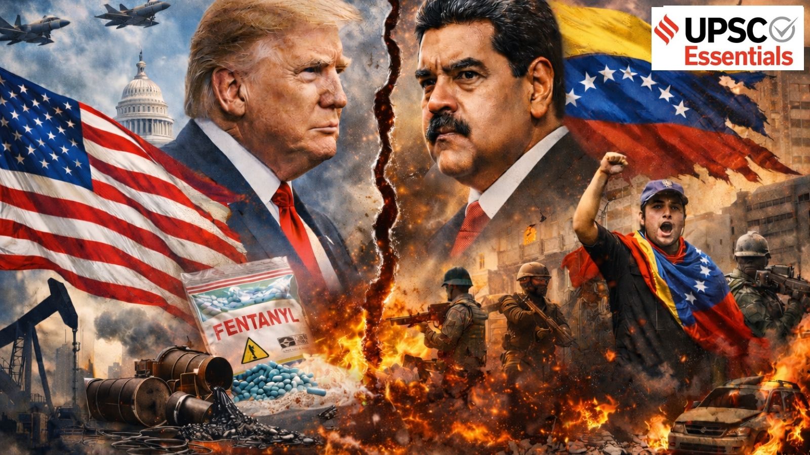UPSC Issue at a Glance | US–Venezuela Crisis: What happened, why ...