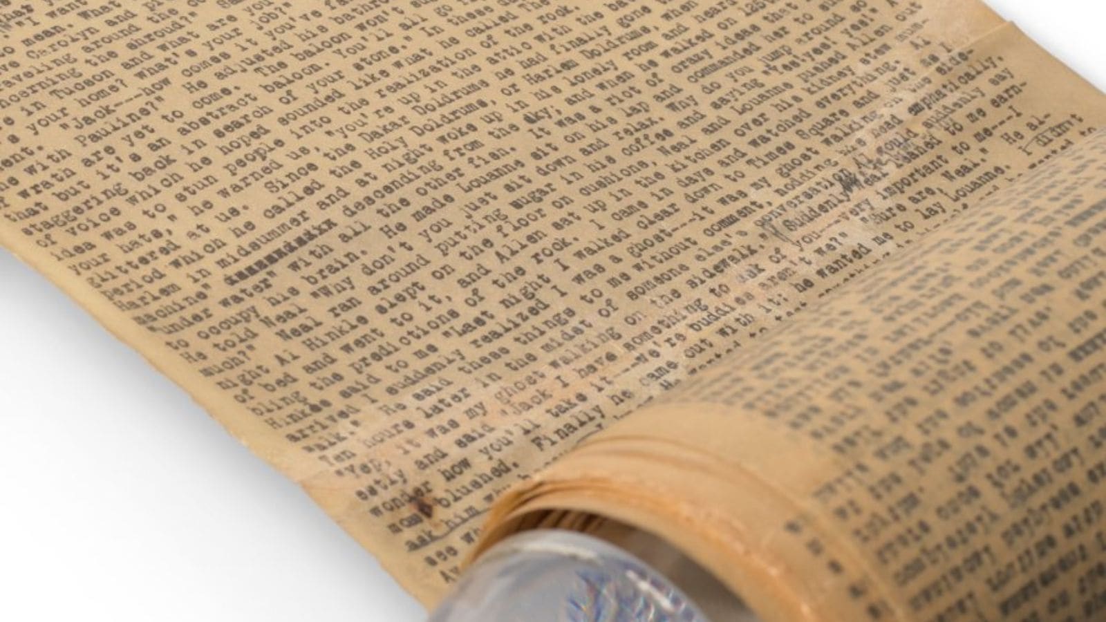 Jack Kerouac’s 37-metre-long original scroll of ‘On the Road’ to be ...